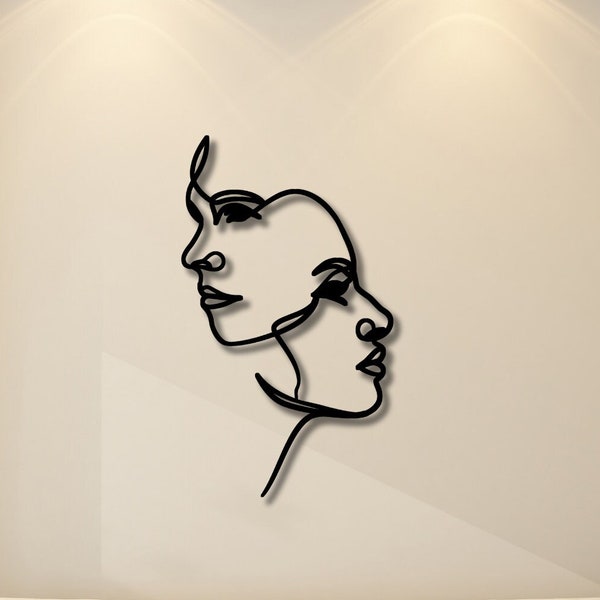 Dual Face Wall Art - Etsy