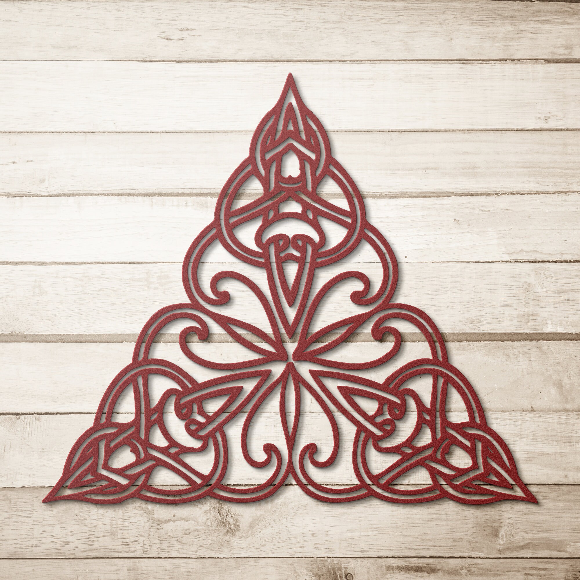 Abstract Celtic Triangle Celtic Decor Irish Design Irish - Etsy