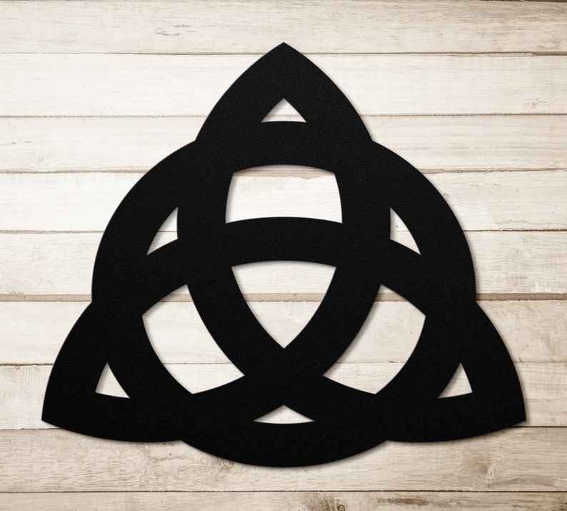 Celtic Trinity Knot Metal Wall Art, Trinity Symbolic Design, Irish ...