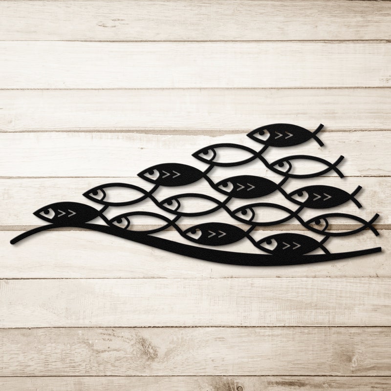 Metal Fish Wall Art - Etsy