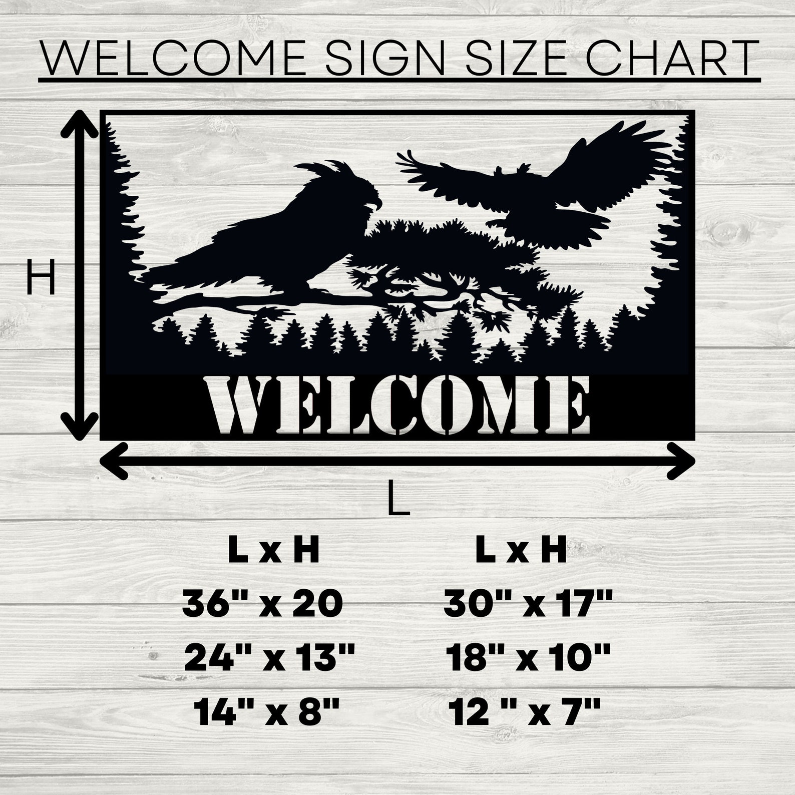 Owls Wilderness Front Door Welcome Sign, Nature Theme Welcome Sign ...