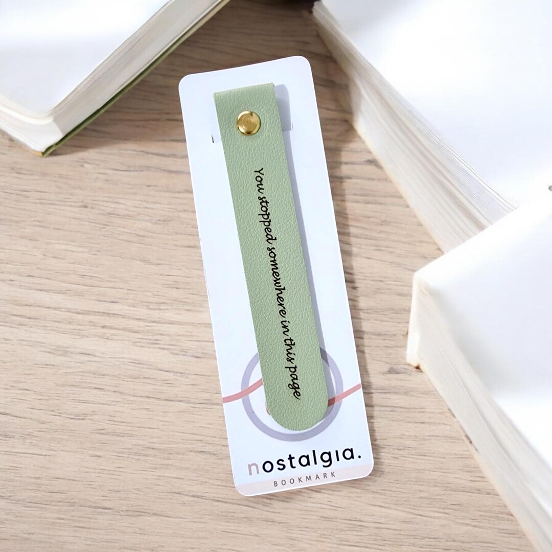 Personalized Bookmark, Laser Engraved, Page Marker, Relatable Qoute ...