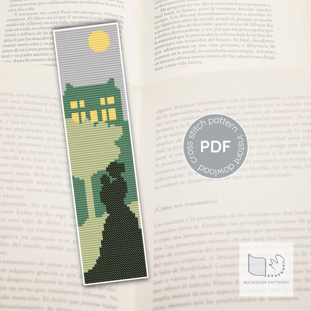The Tenant of Wildfell Hall Cross Stitch Bookmark Pattern | Classic ...