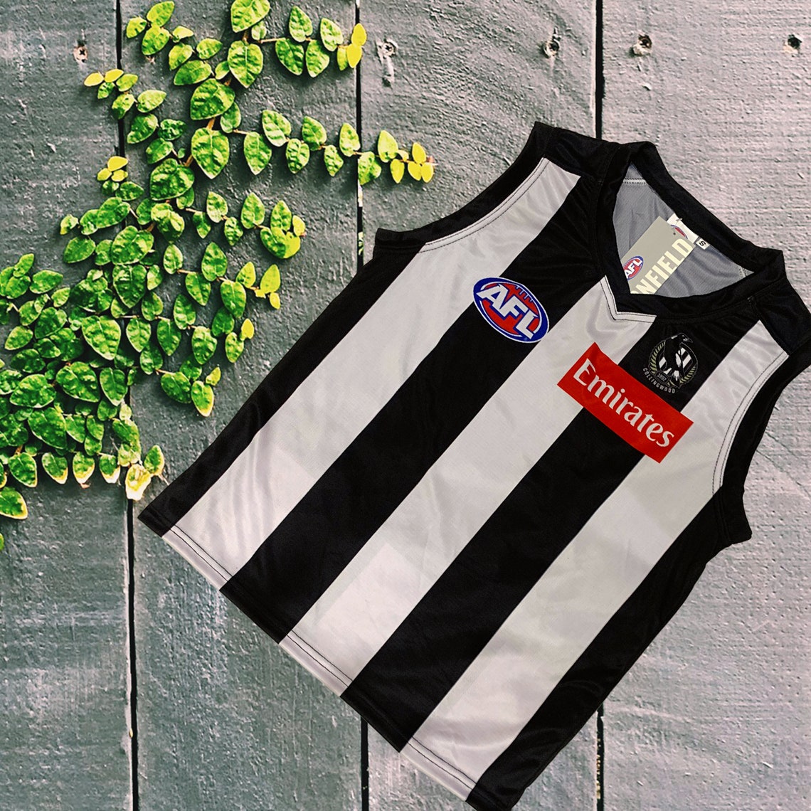 Collingwood Magpies AFL Home Footy Guernsey Football Jumper - Etsy