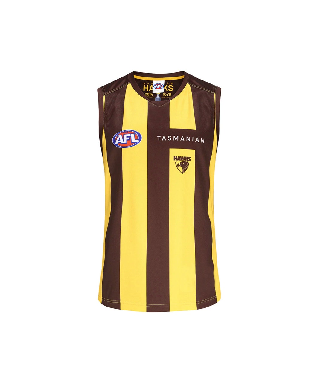 Hawthorn Hawks AFL Home Footy Guernsey 2024 Football Jersey Jumper ...