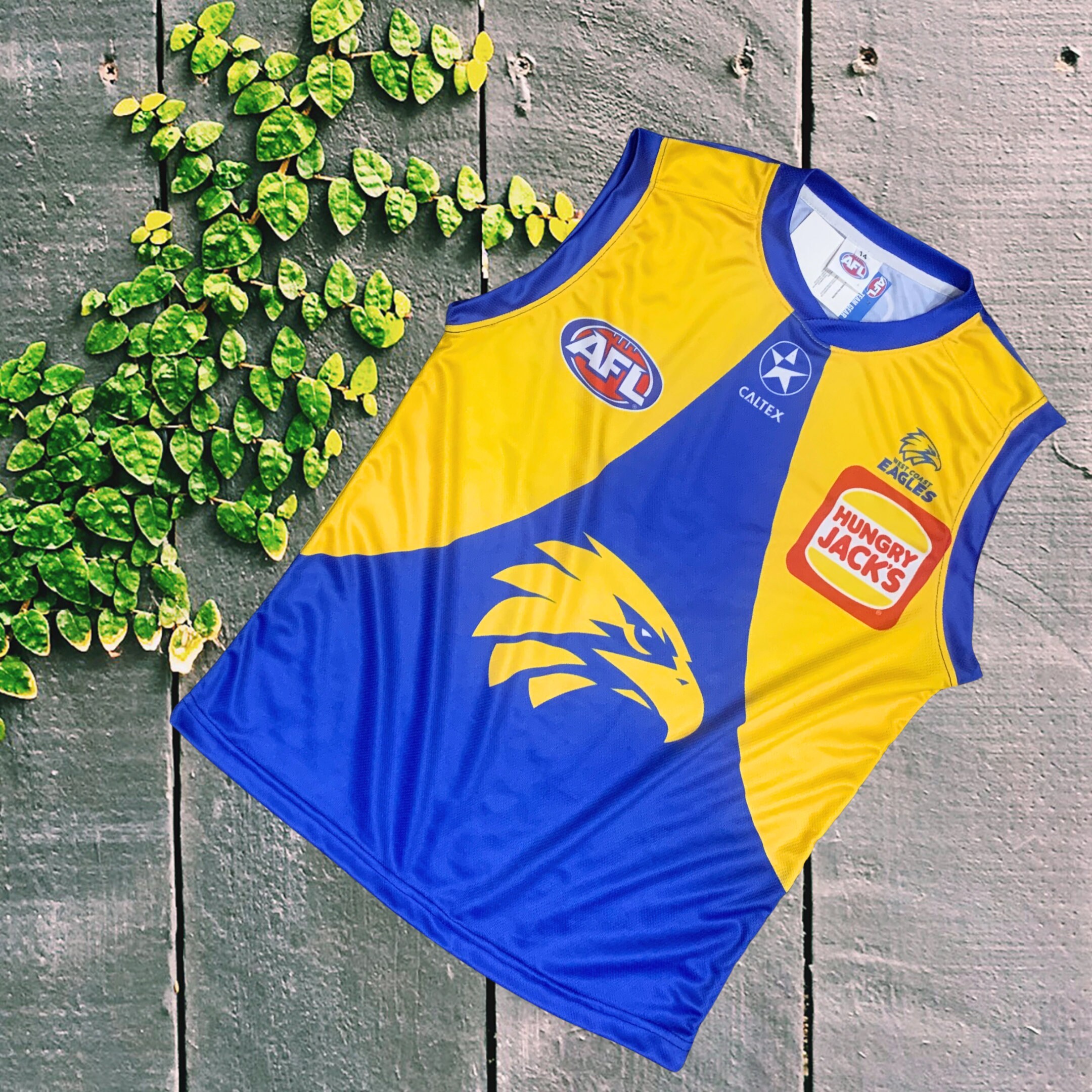 West Coast Eagles Home Guernsey 2024 AFL Footy Jersey Adults, Kids ...