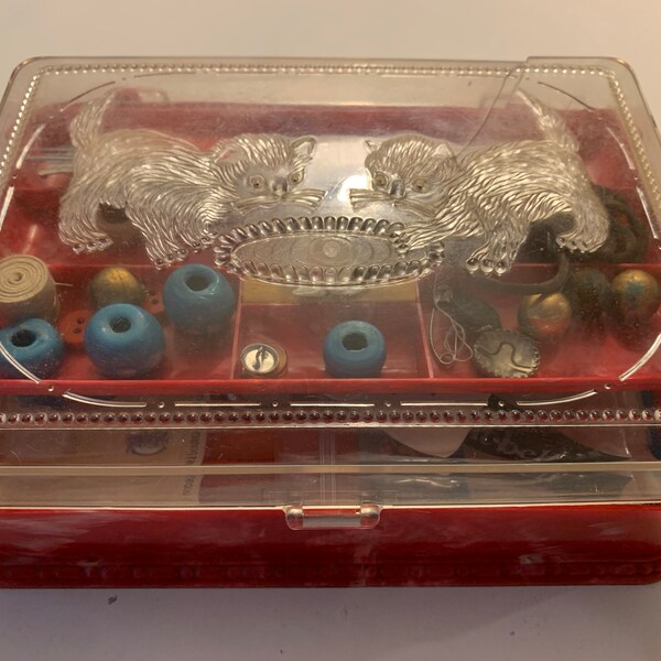 Vintage Sewing Box - Etsy