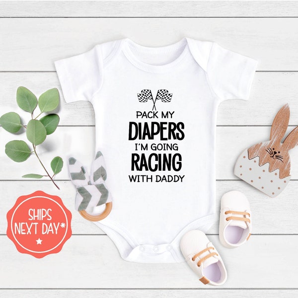 Pack My Diapers Racing - Etsy