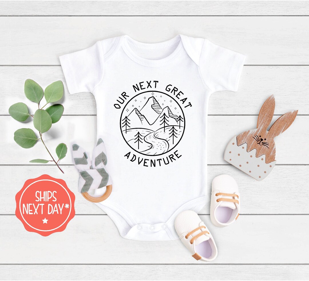 Our Next Great Adventure Onesie® , Hiking Baby Bodysuit, Mountain Baby ...