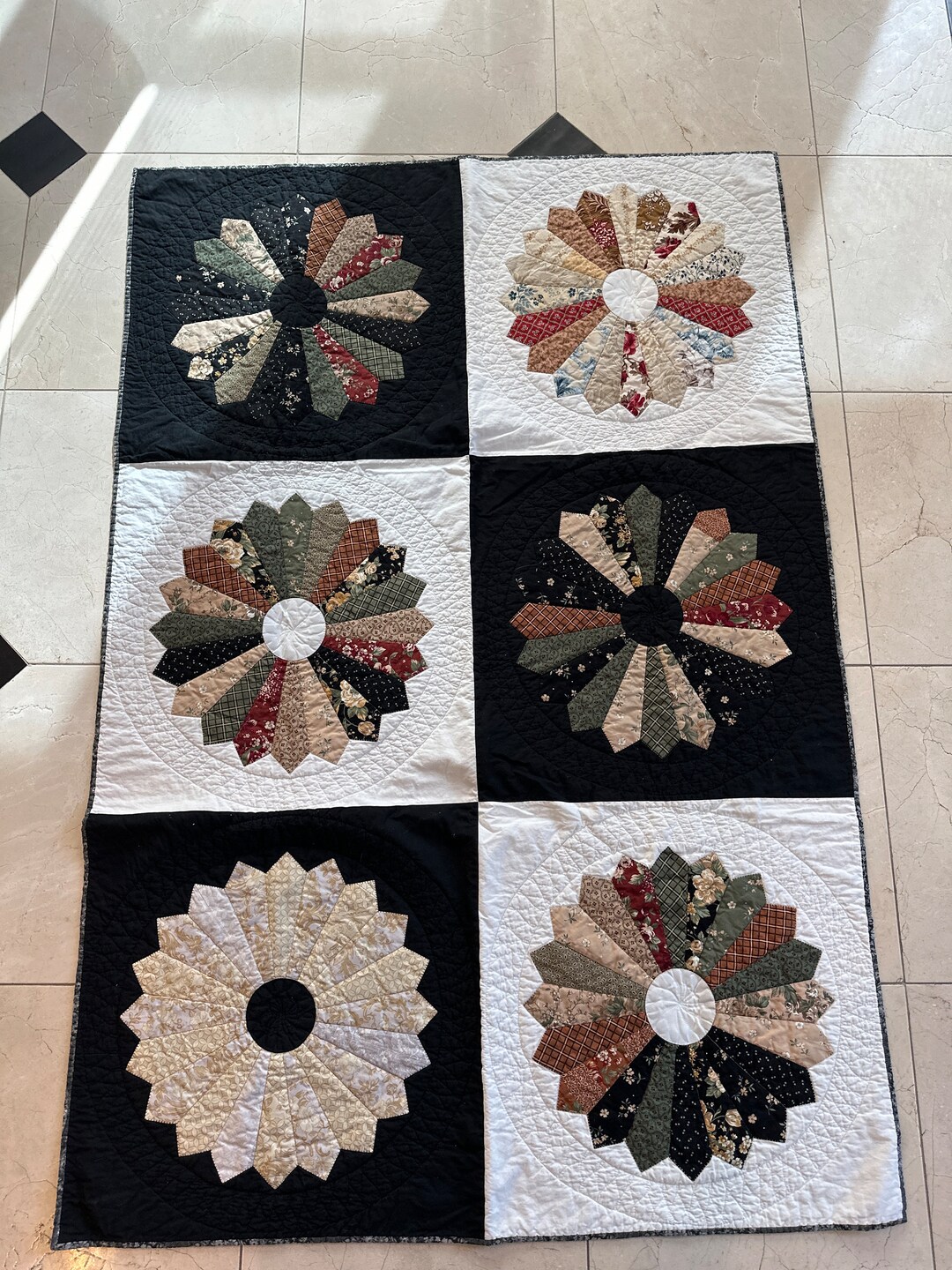 Dresden Pattern Quilt - Etsy