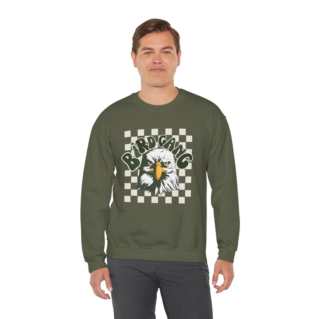 Go Birds Bird Gang Philadelphia Eagles Sweatshirt Game Day Apparel ...