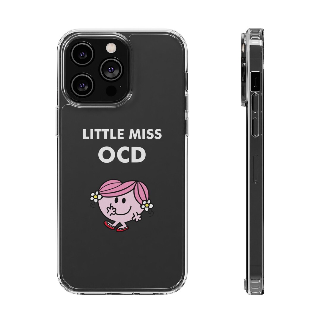 Little Miss Clear Phone Case OCD - Etsy