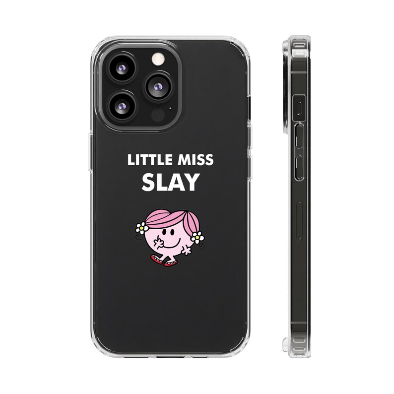 Little Miss Clear Phone Case Slay - Etsy Australia
