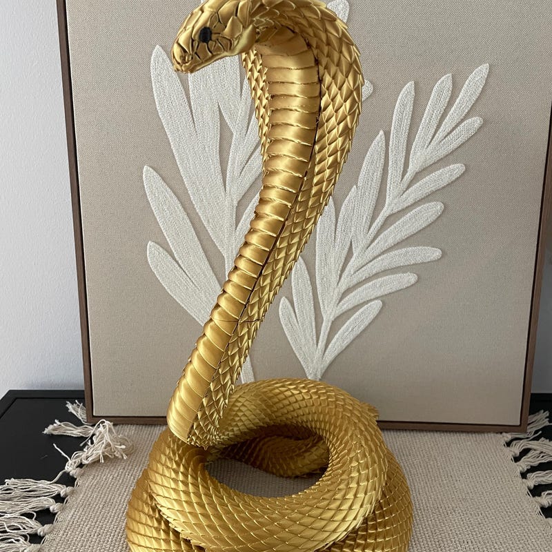 3d King Cobra Snake - Etsy