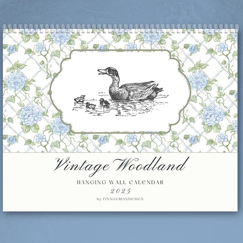 Preppy Calendar 2025 - Etsy