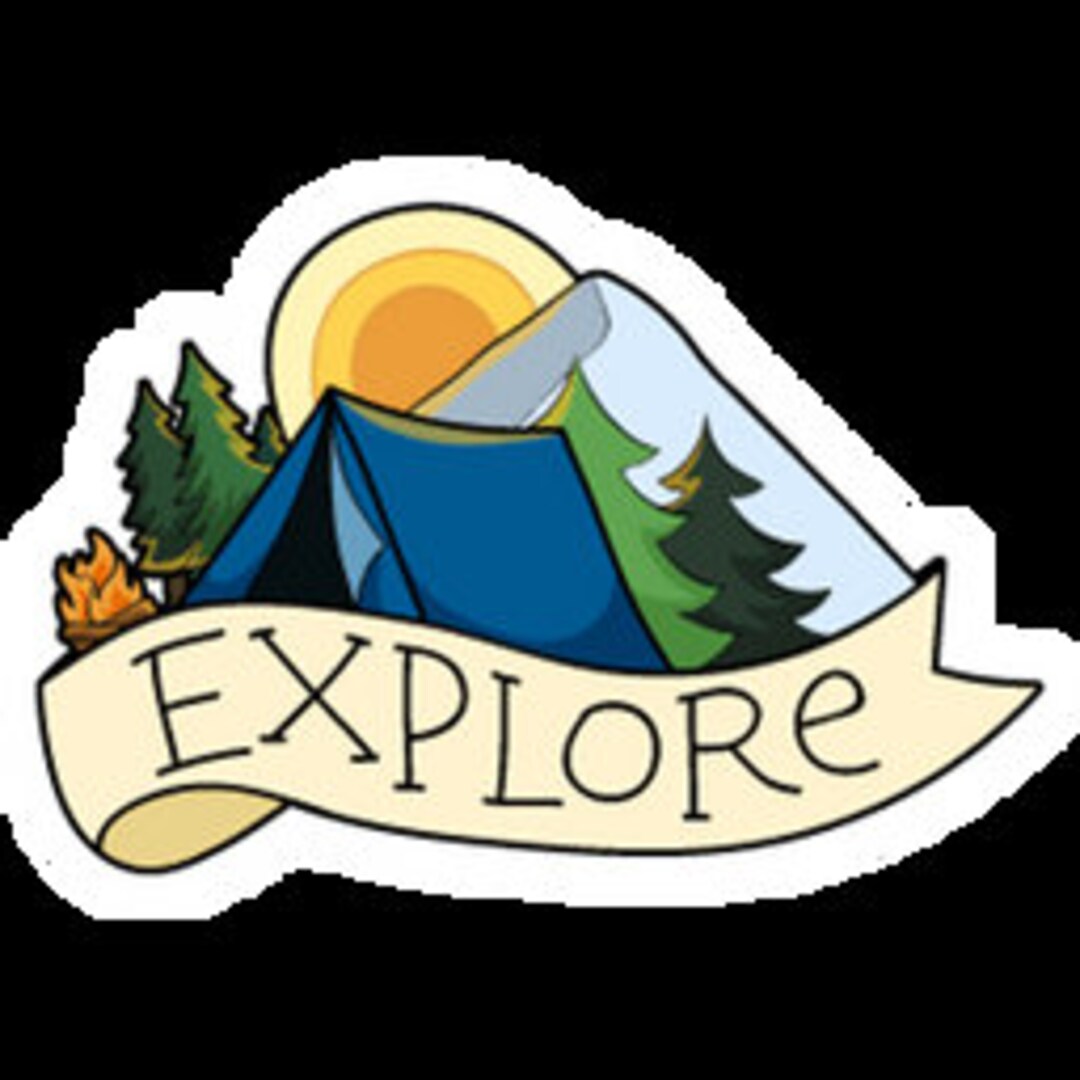 Explore Sticker - Etsy