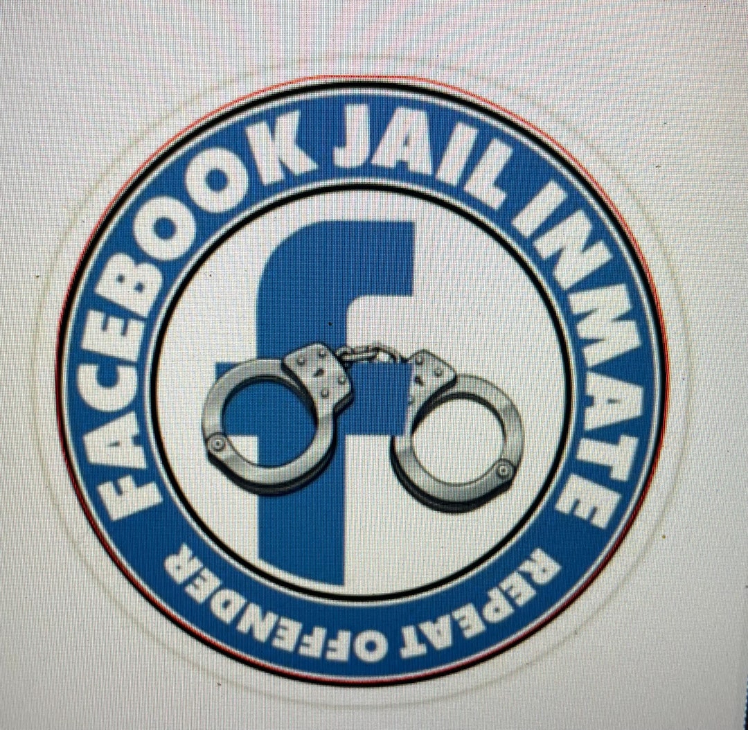 Facebook Jail Sticker - Etsy