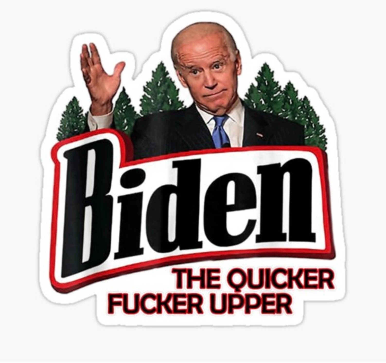 Quicker F Upper Sticker - Etsy