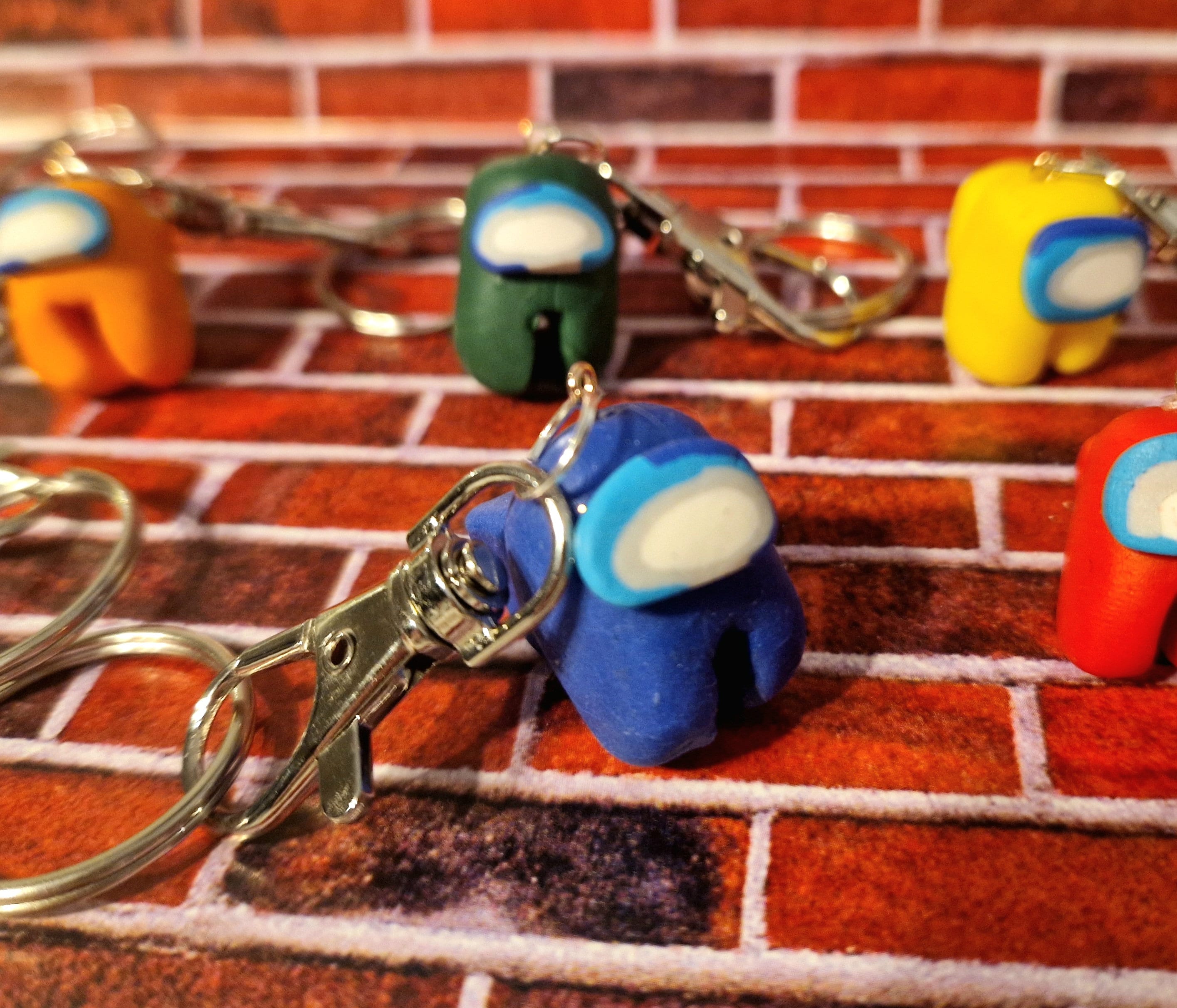 Among Us Keyring various Colours_ - Etsy