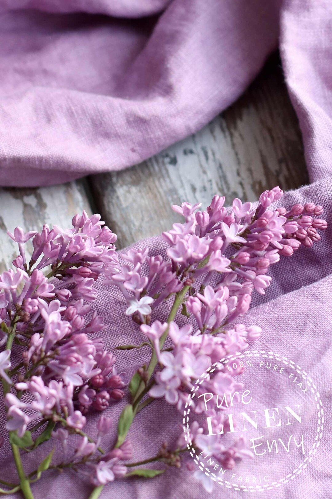 Mulberry Linen 100% Linen Fabric Flax Linen 200 GSM Price per Meter Cut ...