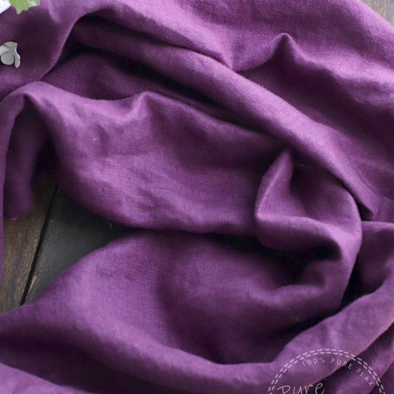 Purple Linen - Etsy