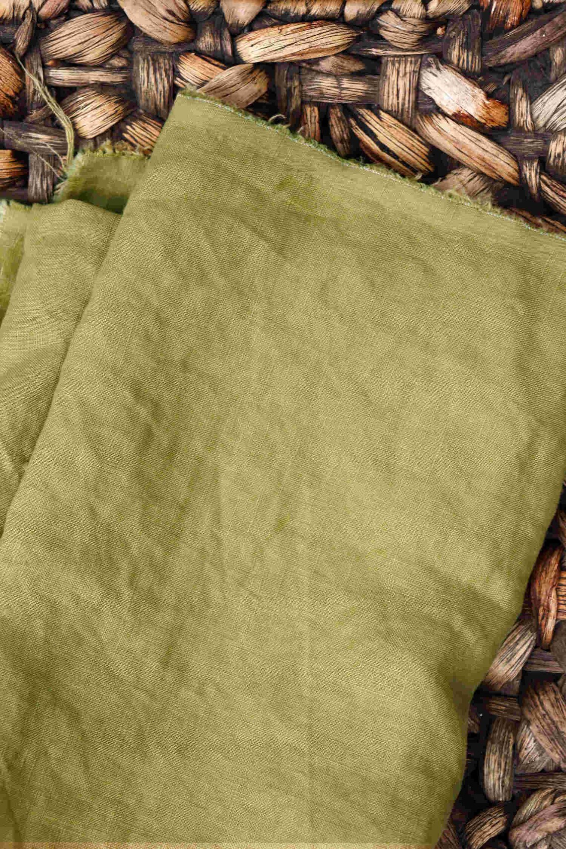 Crete Linen 100% Linen Fabric Flax Linen 150 GSM Price per Meter Cut to ...