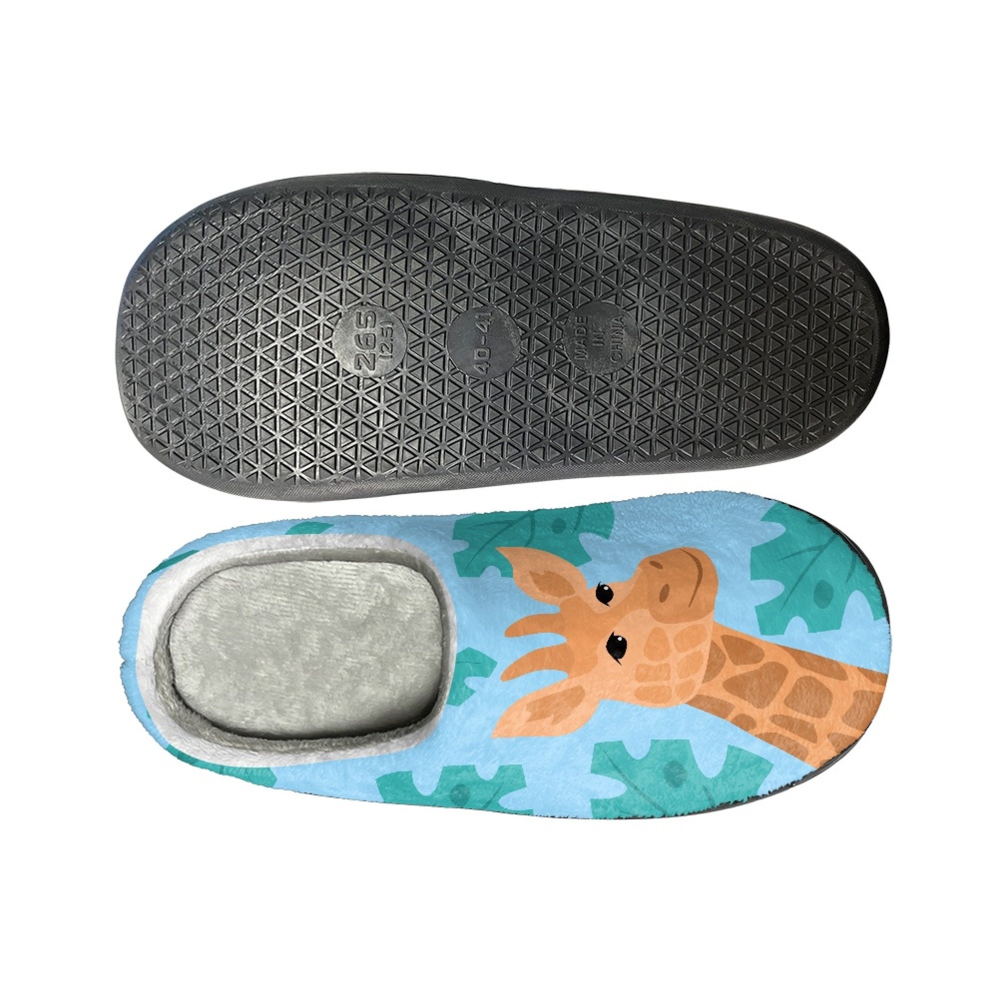 Cute Giraffe Slippers For Women & Men , Giraffe Lover Gift Idea sold by ...