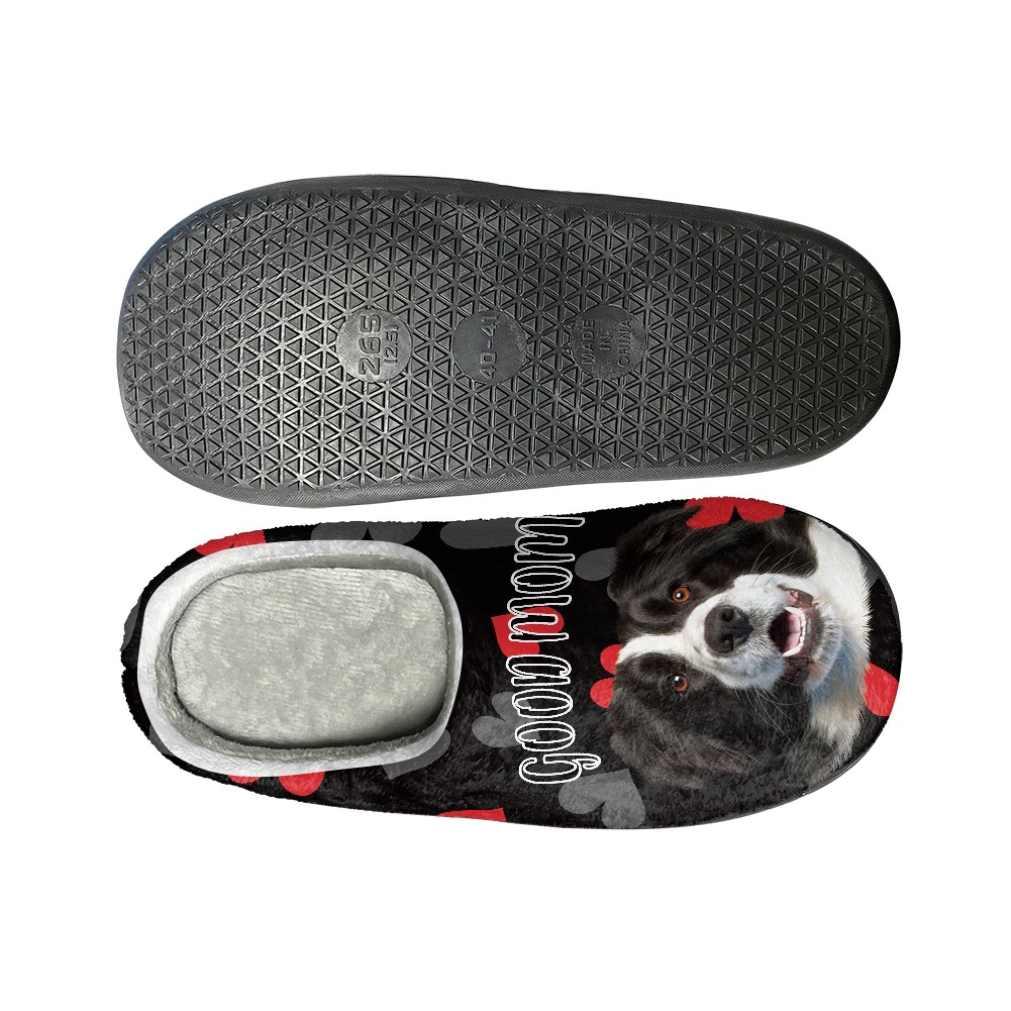 Border Collie Dog Slippers , Border Collie Lover Gift Ideas sold by ...