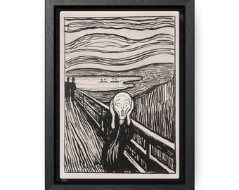 The Scream Edvard Munch Norwegian Artist Masterpiece - Etsy