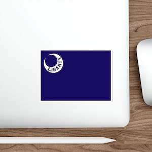 Fort Moultrie Liberty Flag Sticker - Etsy