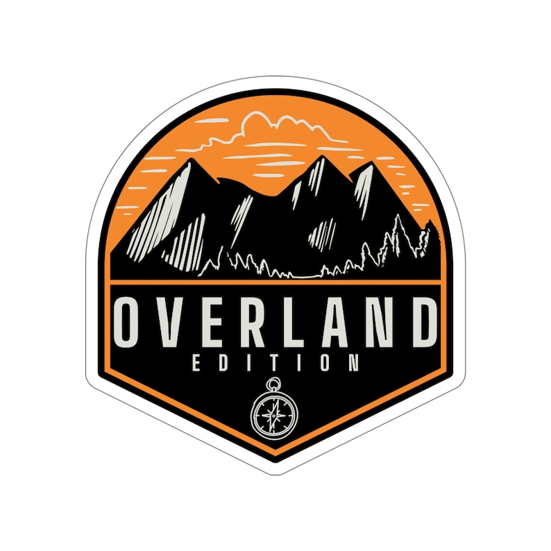 Premium Overland Sticker for Adventure Enthusiasts Perfect for - Etsy