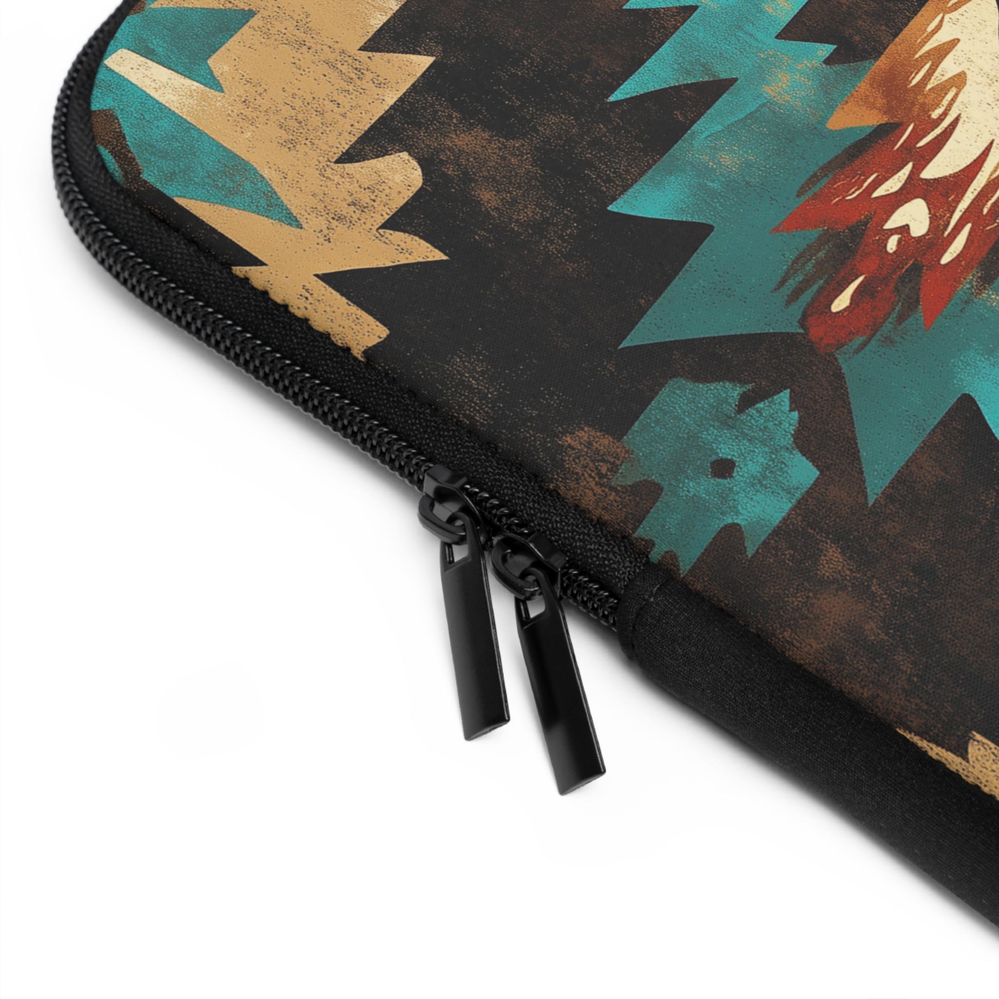 Navajo Aztec Laptop Case, Boho Striped Laptop Cover, Tribal Laptop ...