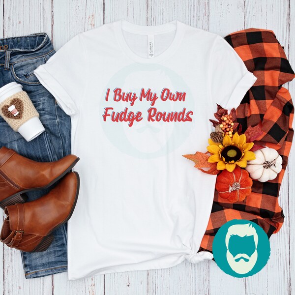 I Buy My Own Fudge Rounds Svg - Etsy