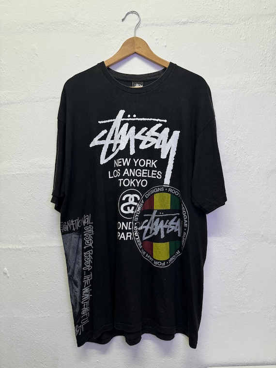 Stussy Raggae Screen Laura Charter Full Print Rare - Etsy Stussy Raggae Screen Laura Charter Full Print Rare - Etsy