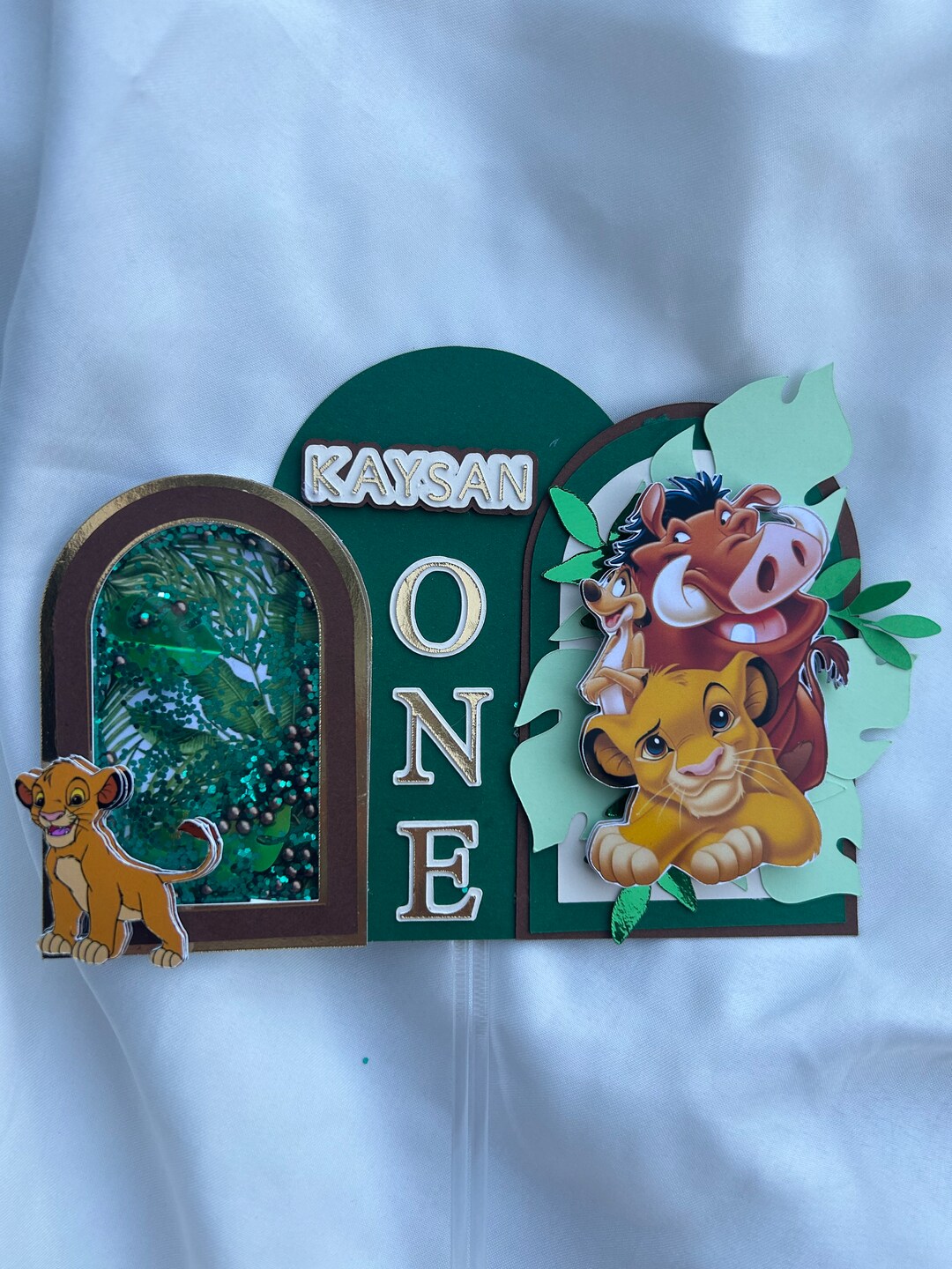 3D Simba Cake Topper - Etsy UK