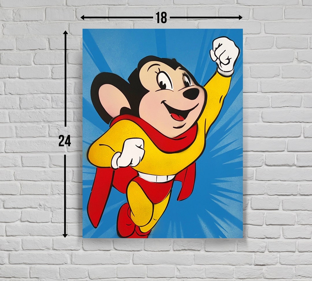 Saturday Morning Collection – Mighty Mouse - Etsy