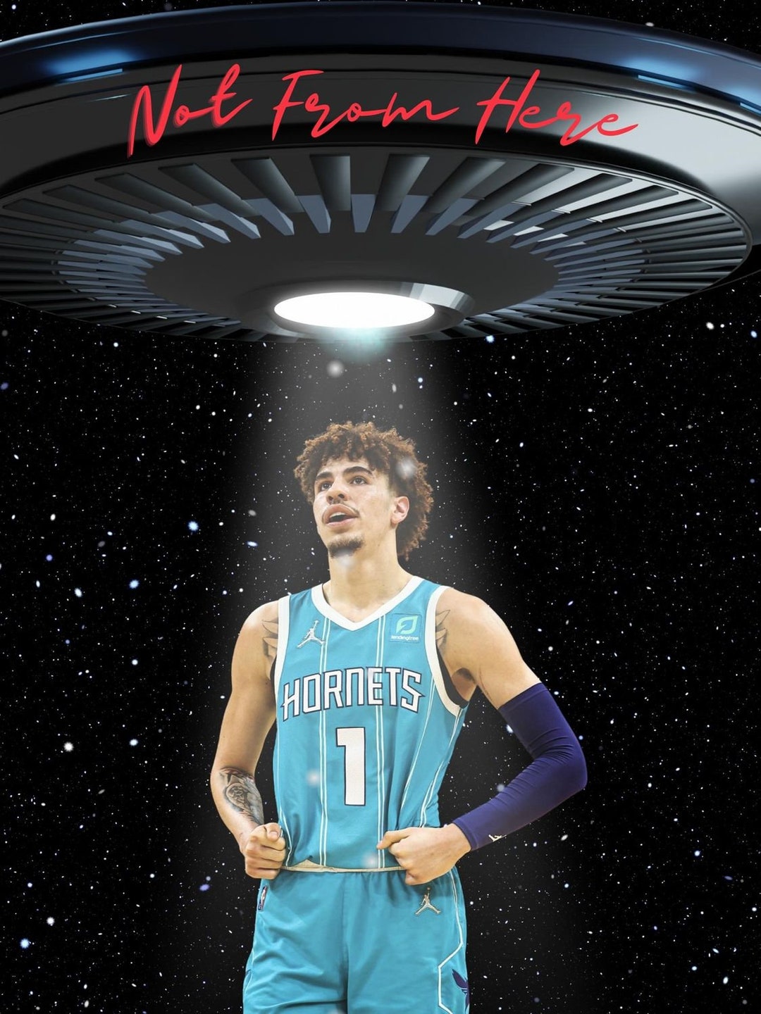 Lamelo Ball - Not From Here - Etsy