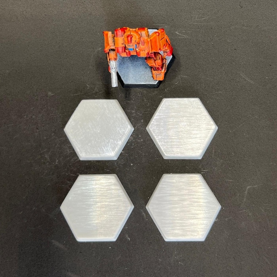 Hex Bases 1:265 | 6mm Scale - Etsy