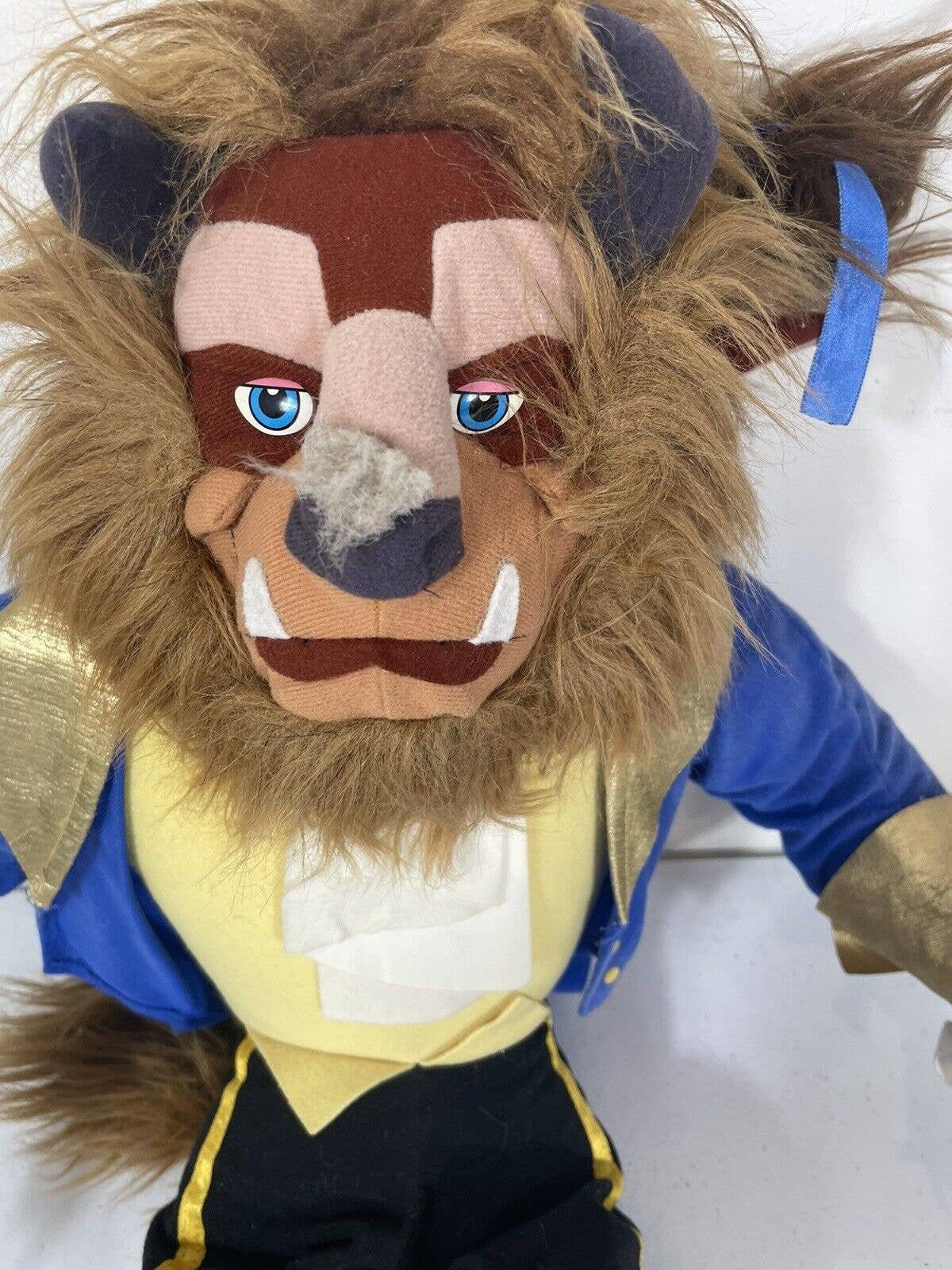 Disney Beauty and the Beast Plush Beast 22 Jumbo Stuffed - Etsy