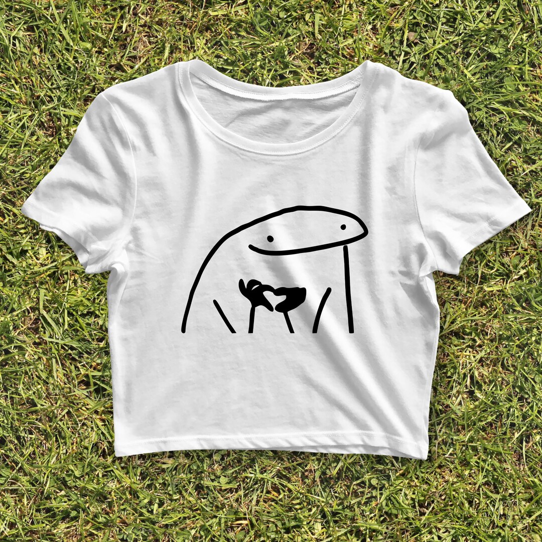 Cute Heart Sign Stickman Crop Top Custom Shirt Aesthetic - Etsy