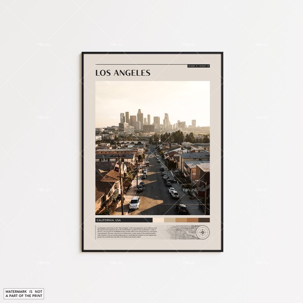 Los Angeles Poster - Buy Online - Etsy