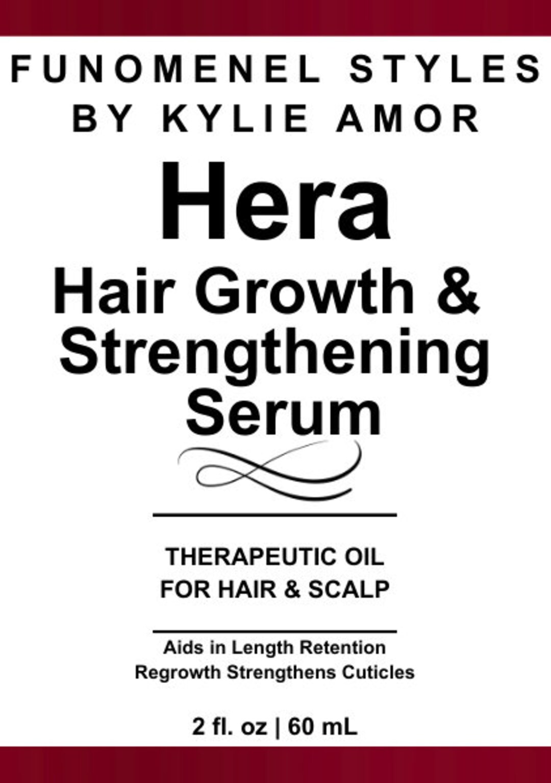 Funomenel Styles by Kylie Amor's Hera Hair and Scalp Oil - Etsy