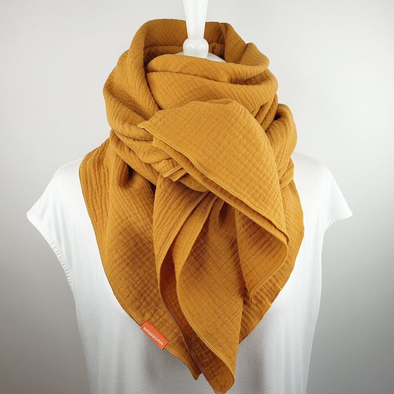 Muslin Cloth Scarf Men - Etsy