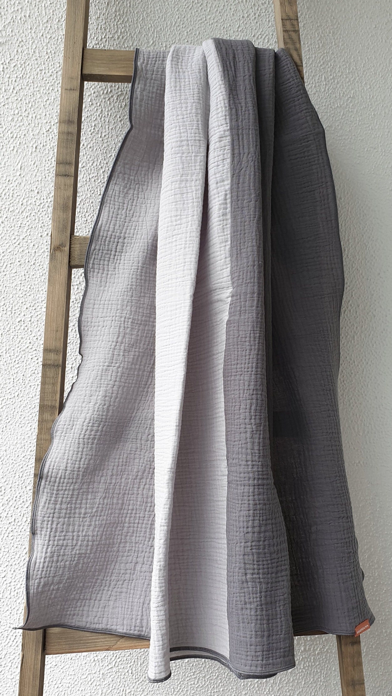 Muslin Cloth Multicolored in Grey, 130 X 130 Cm, 100% Cotton - Etsy
