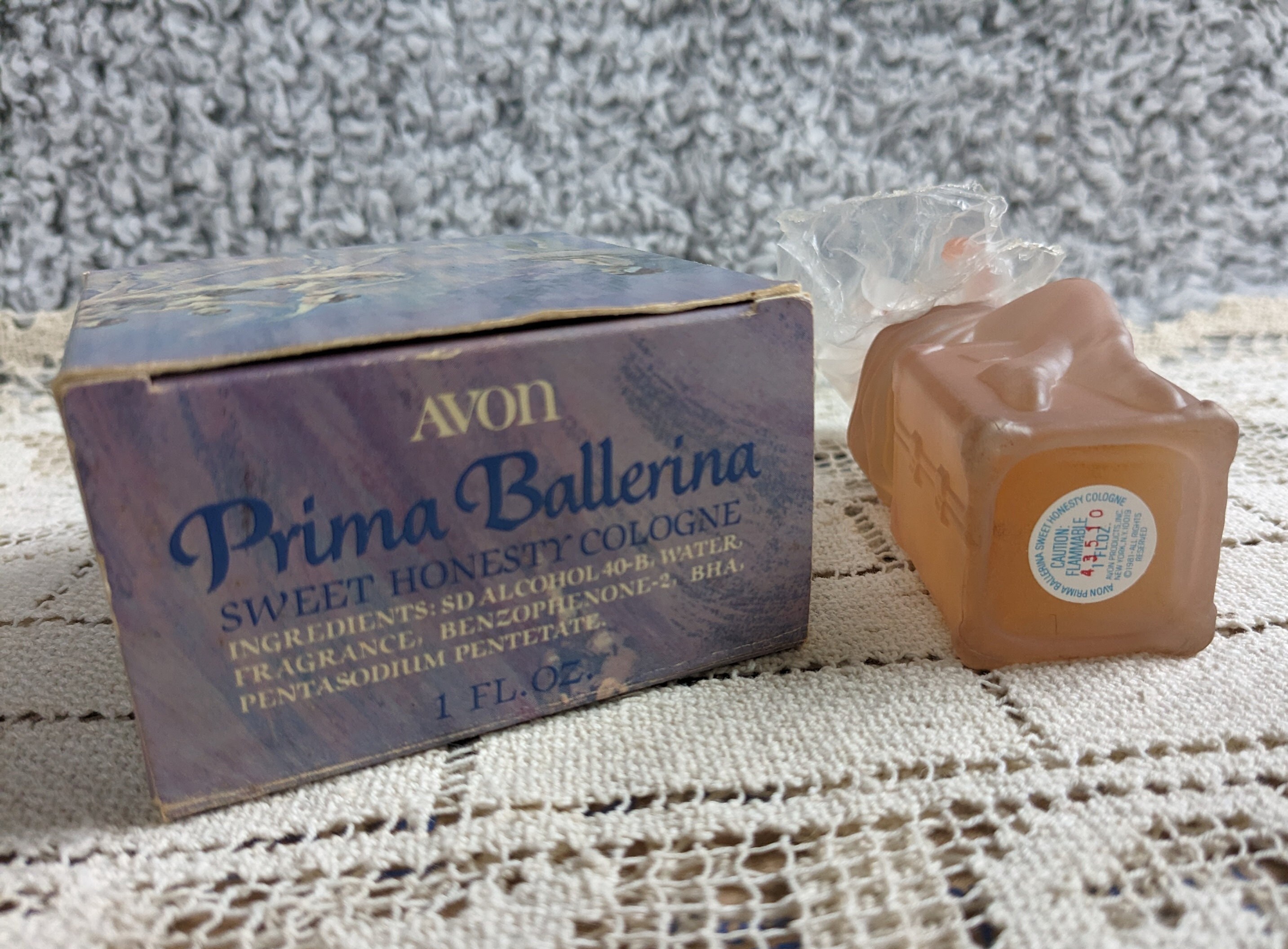 Vintage Avon Prima Ballerina Perfume Decanter With Original - Etsy