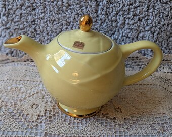 Hall Yellow Teapot - Etsy