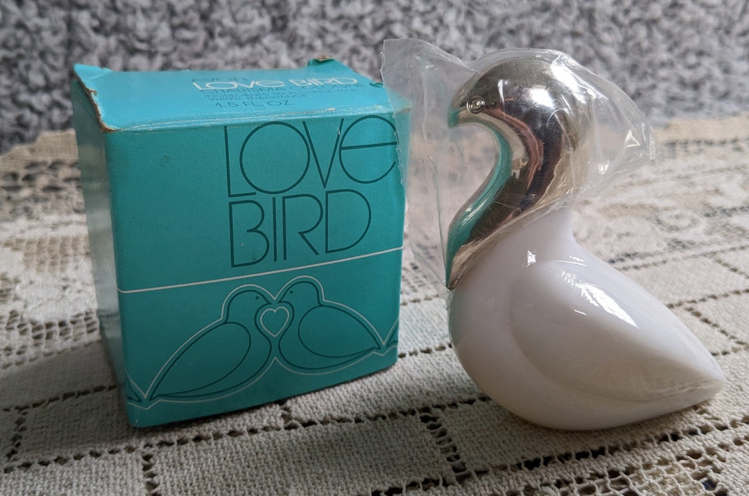 Vintage Avon Love Bird Perfume Decanter With Original Box & Charisma ...