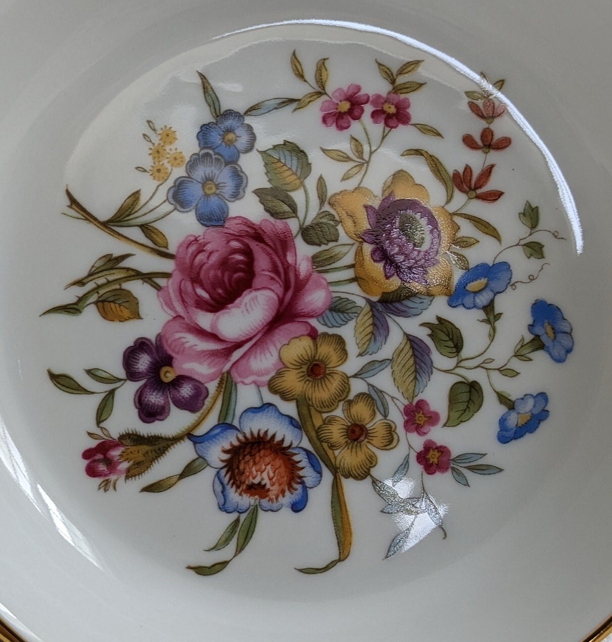 Vintage 1982 Royal Worcester Fine Porcelain Trinket Dish - Etsy