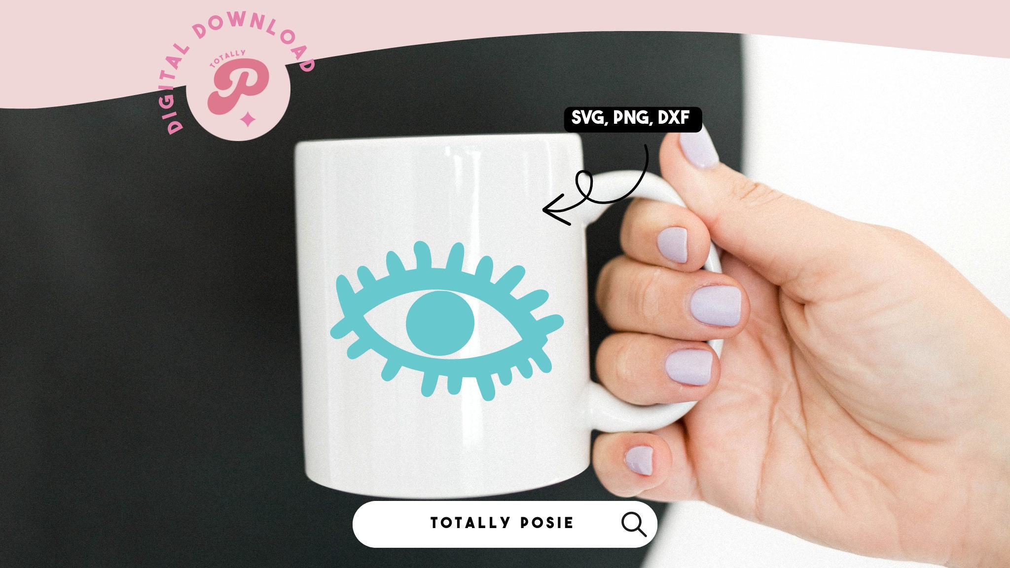 Evil Eye SVG Clipart, Doodles, Evil Eye Graphic, Vector SVG, Sticker ...