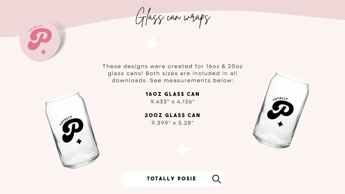 Checkered Glass Can SVG Wrap Retro, Groovy, Trendy, Full Wrap Beer Can ...